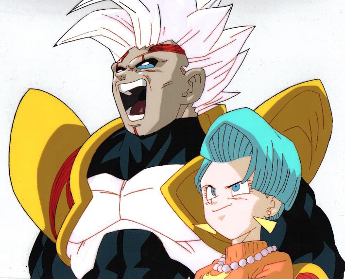 Bebi Vegeta and Bulma - Buy Dragonball Production Art for Sale - Rubberslug