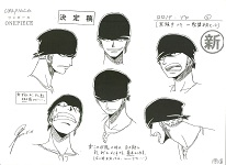 One Piece gallery - One Piece model sheet 02 (Roronoa Zoro)