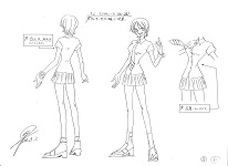 One Piece gallery - One Piece model sheet 03 (Nami)