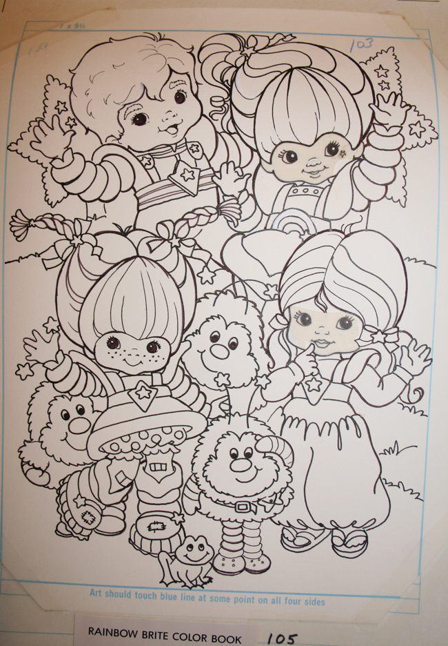 Stem Cels - Rainbow Brite: Coloring Book
