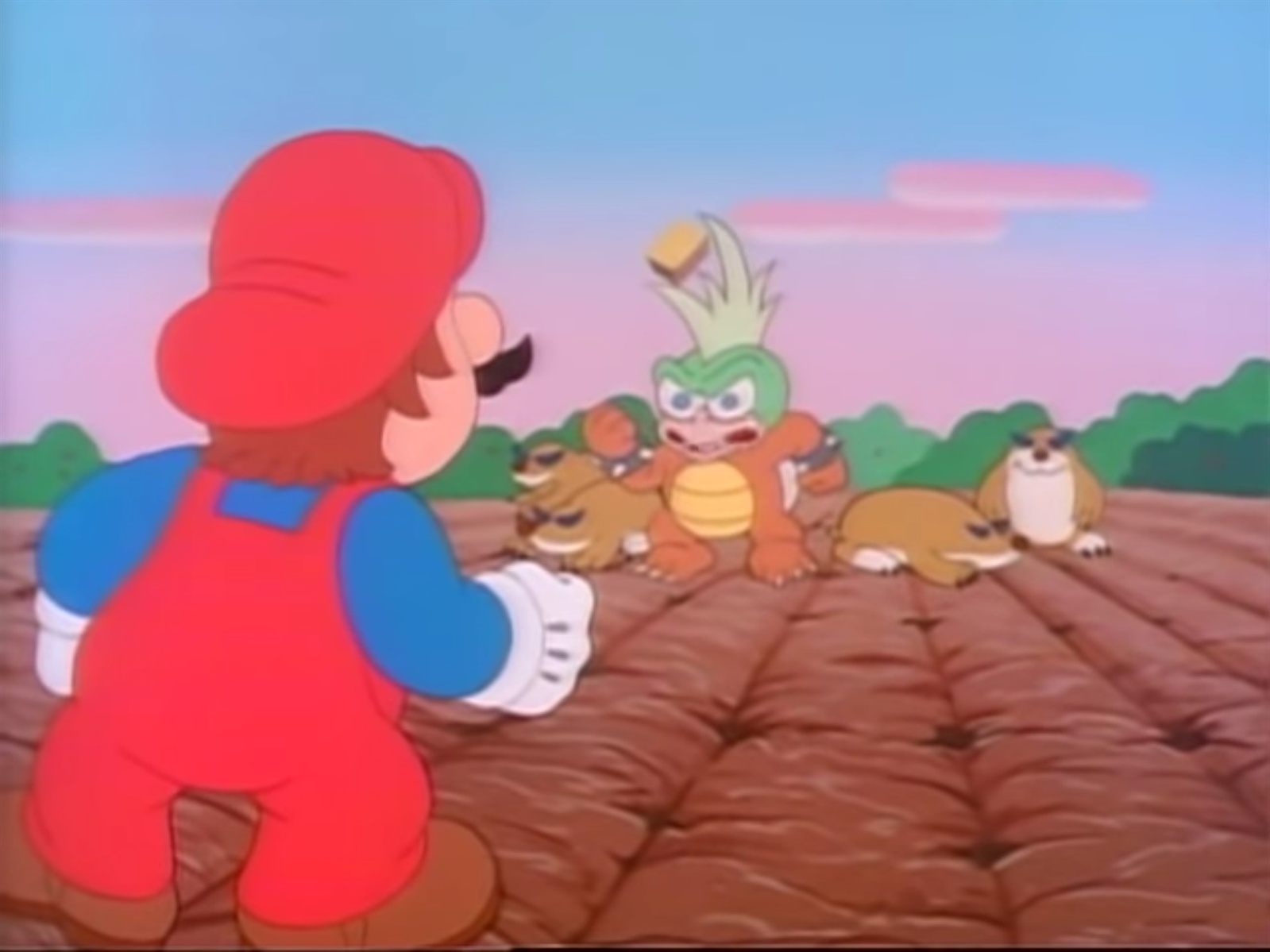 max6464646464's Cel Collection - Super Mario World - 09 - Gopher Bash