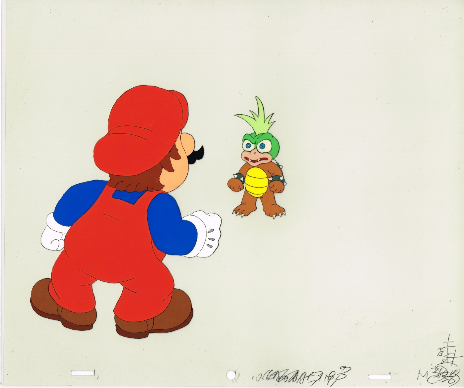 max6464646464's Cel Collection - Super Mario World - 09 - Gopher Bash