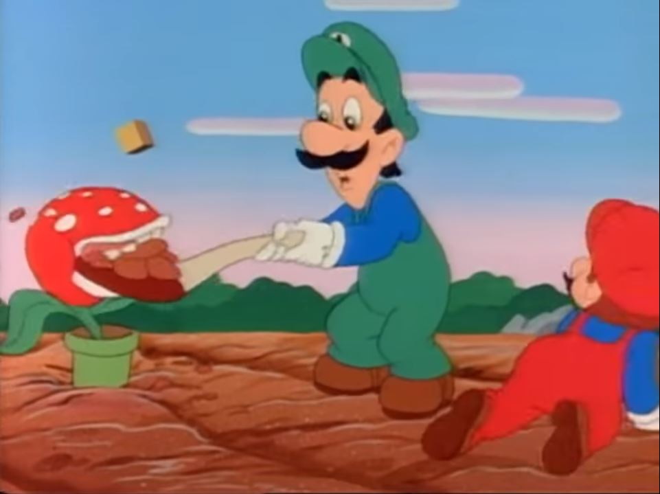 max6464646464's Cel Collection - Super Mario World - 09 - Gopher Bash