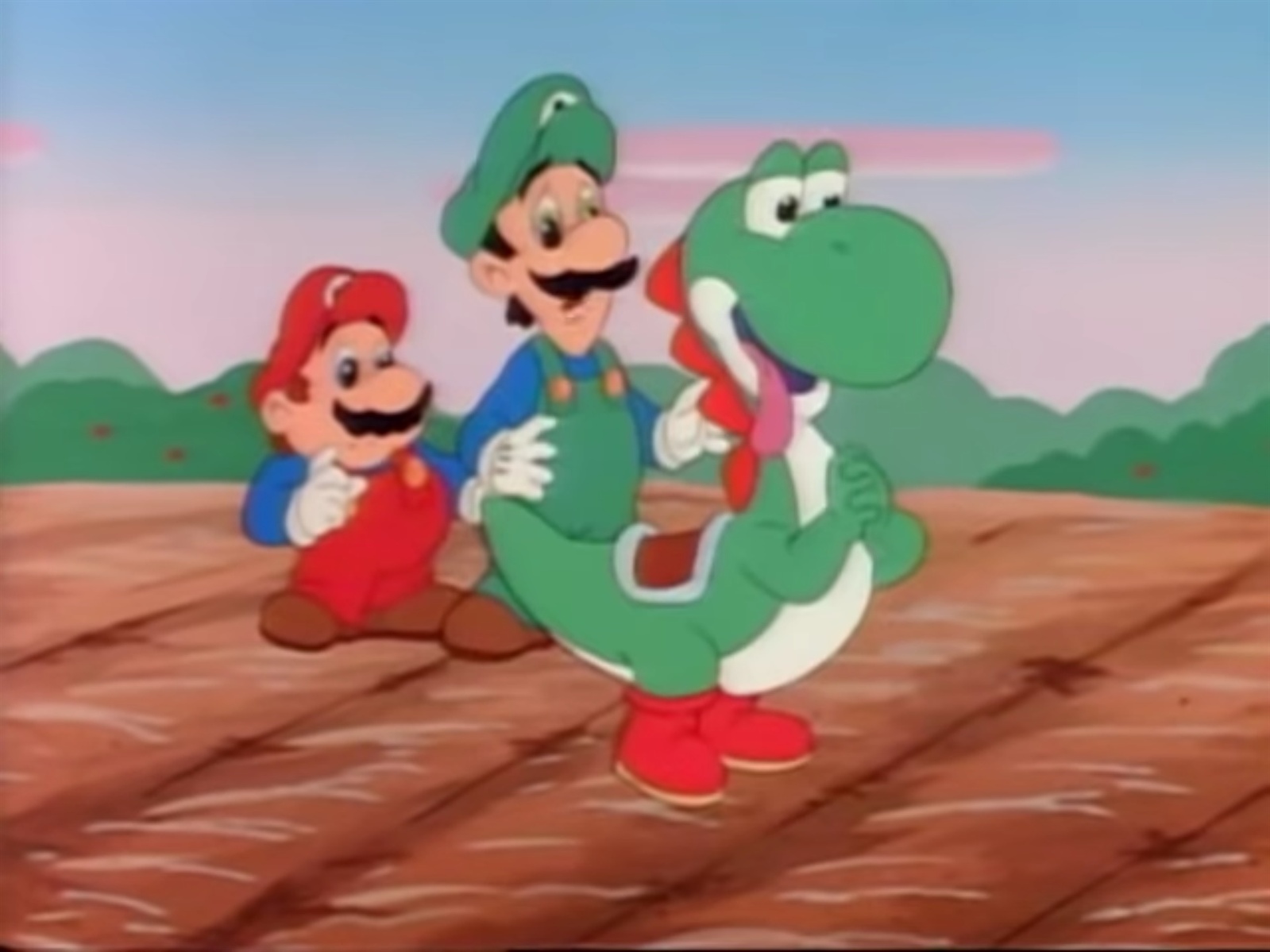 max6464646464's Cel Collection - Super Mario World - 09 - Gopher Bash