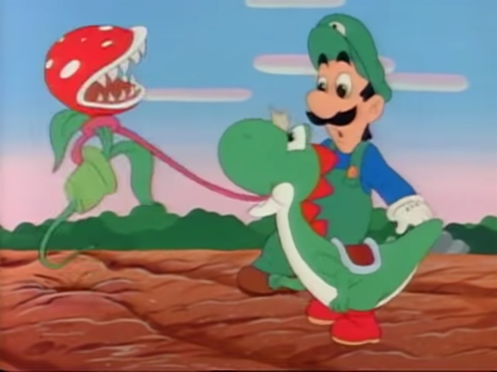 max6464646464's Cel Collection - Super Mario World - 09 - Gopher Bash