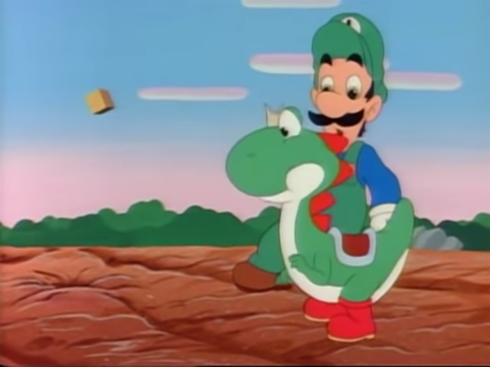 max6464646464's Cel Collection - Super Mario World - 09 - Gopher Bash