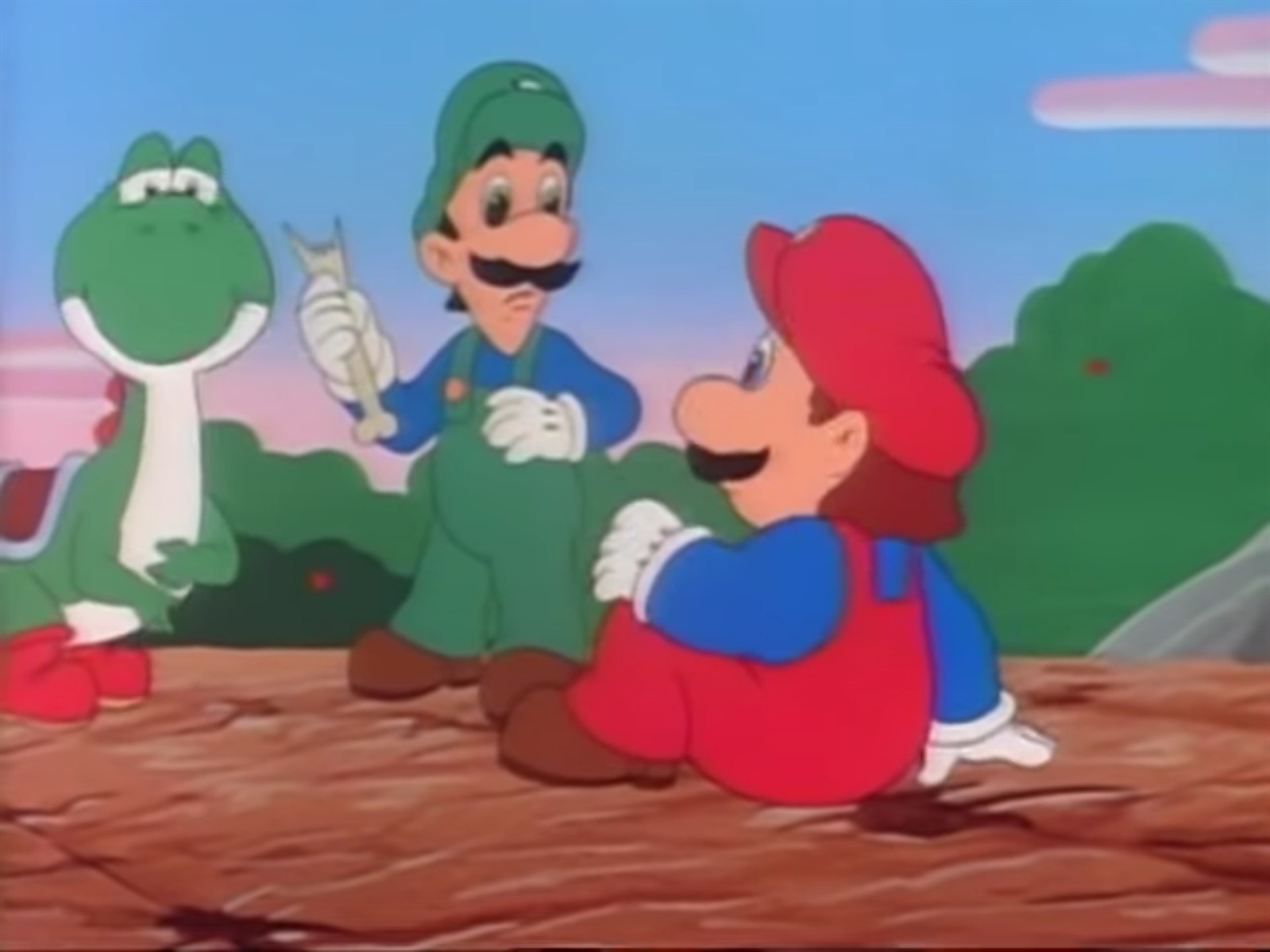 max6464646464's Cel Collection - Super Mario World - 09 - Gopher Bash