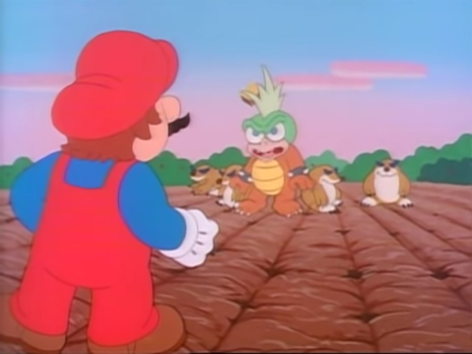 max6464646464's Cel Collection - Super Mario World - 09 - Gopher Bash