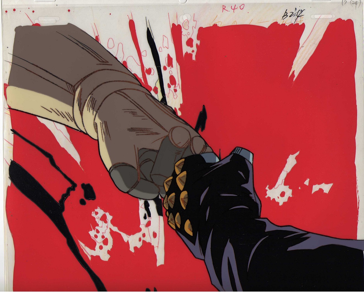 HnK & JJBA anime cel collection - G. JoJo's Bizarre Adventure (90's OVA)