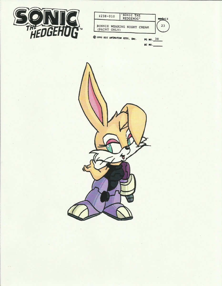The Vault - Sonic The Hedgehog: SatAM (Model Sheets)