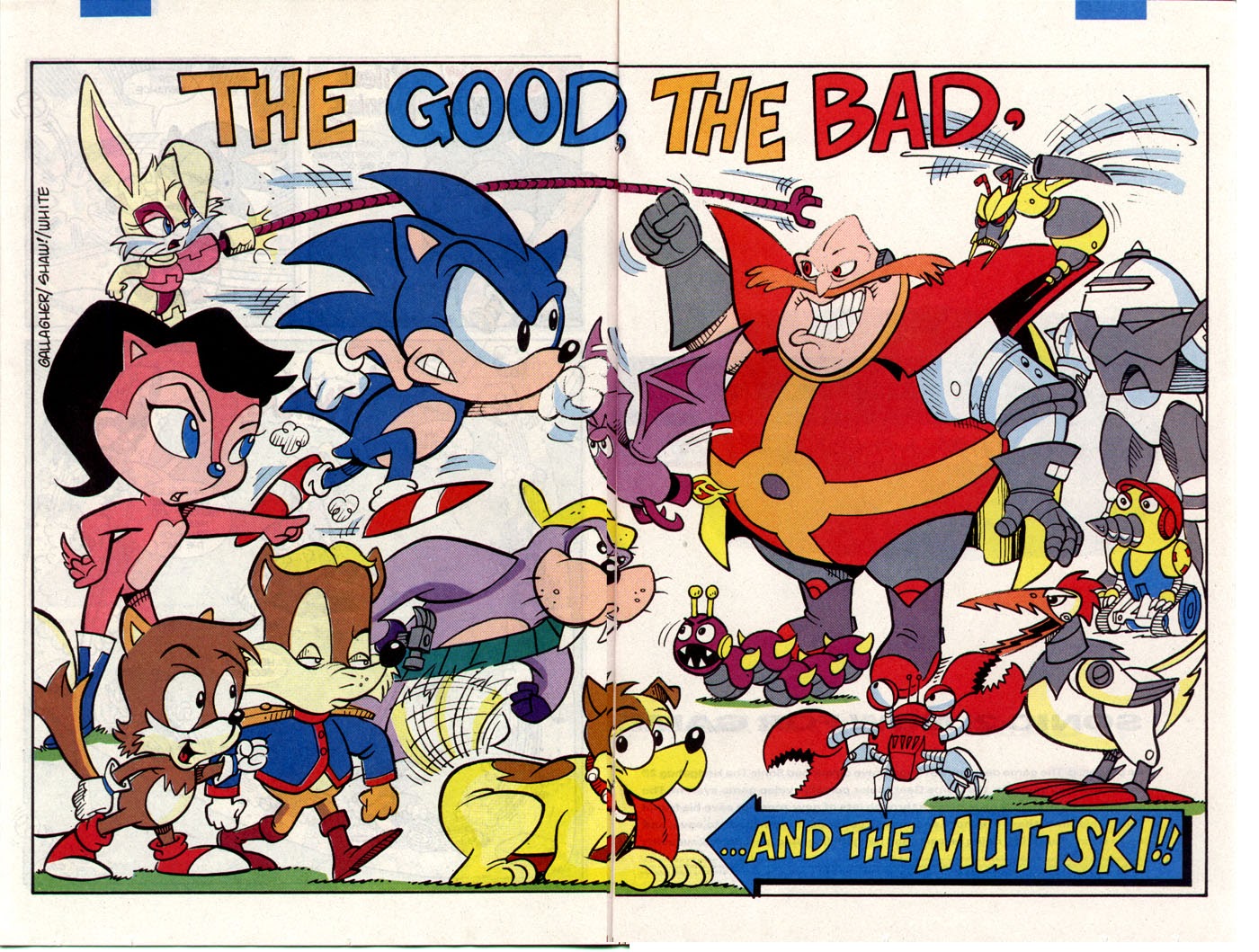 The Vault - Sonic The Hedgehog: SatAM (Model Sheets)