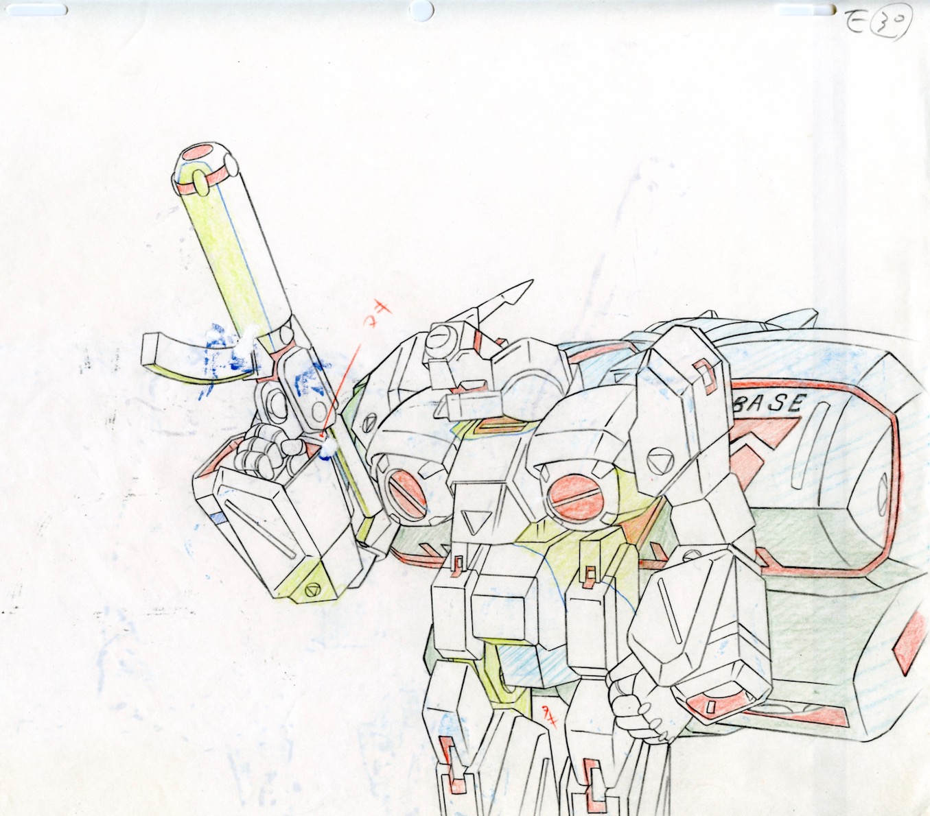 Oden's Cels - Genesis Climber Mospeada モスピーダ Robotech Next Generation