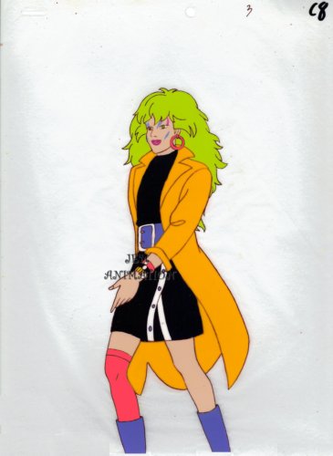Jem Animation Cel Gallery - The Misfits