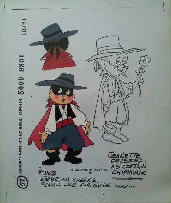 Simon's Cels - Alvin and the Chipmunks Character Models