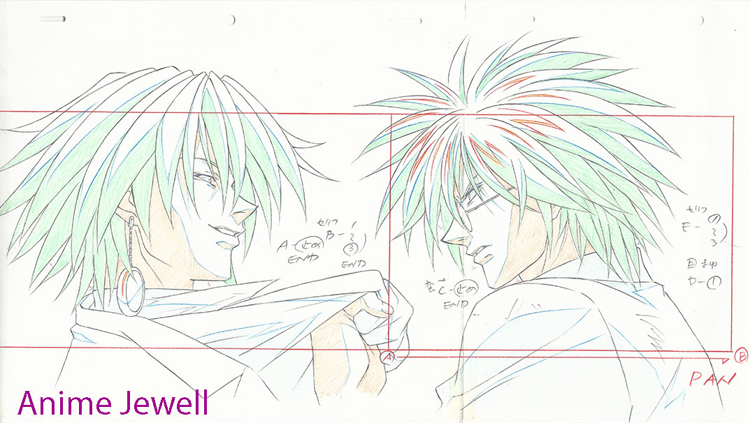 Anime Jewell - Get Backers sketches