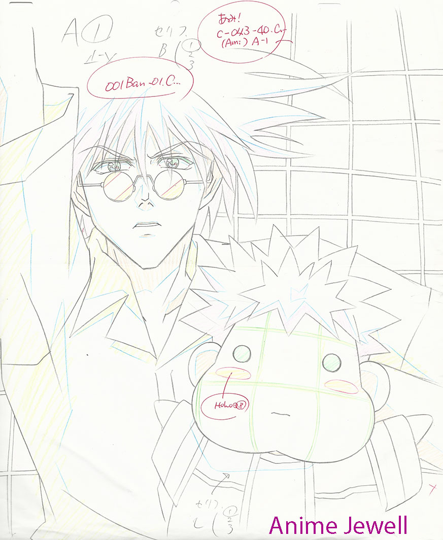 Anime Jewell - Get Backers sketches