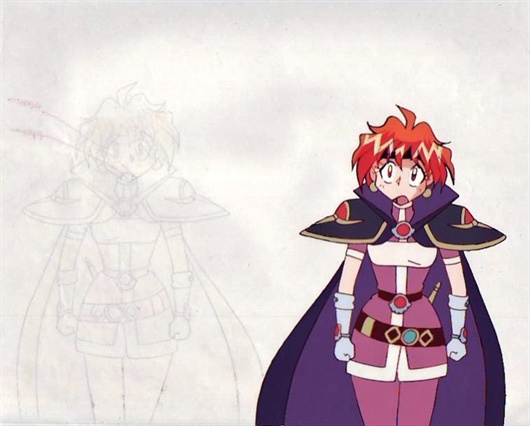 Anime Cel Incognito - Slayers - Lina