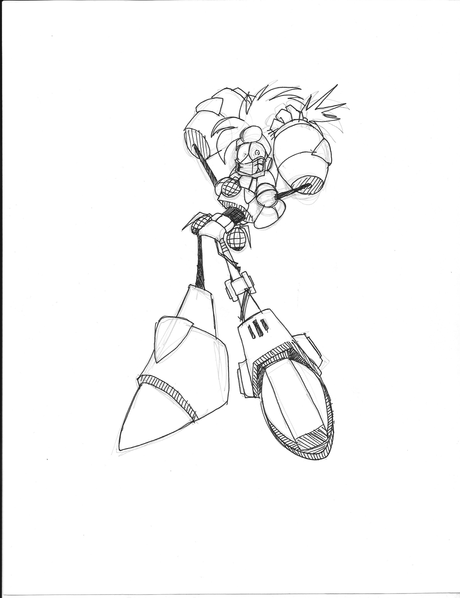 Sam's Cels and Art - Perfection NEO (Rockman NEO)