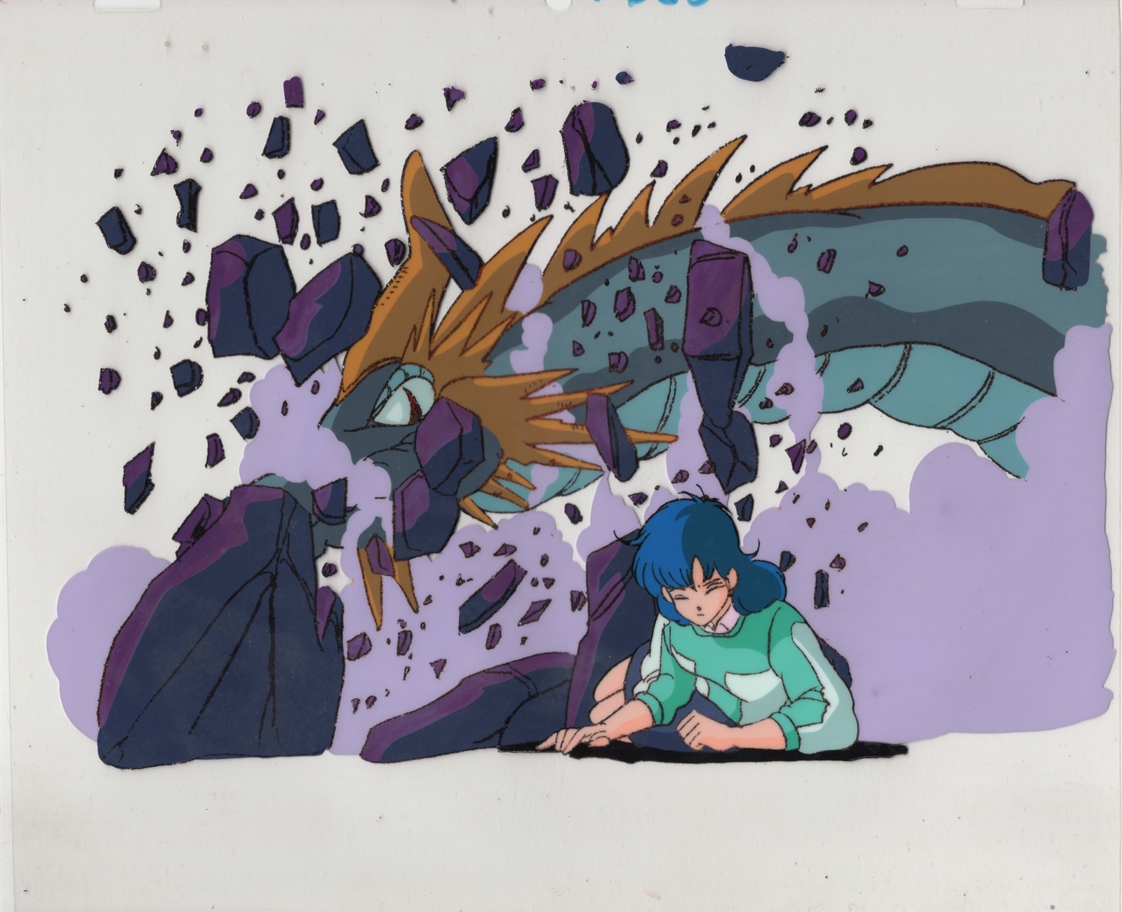 Sam's Cels and Art - Superdimensional Romanesque Samy