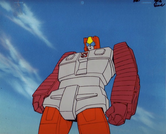 Iacon City Transformers Cel Gallery - Transformers TV Series and Movie Cels