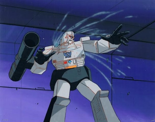 Iacon City Transformers Cel Gallery - Transformers TV Series and Movie Cels