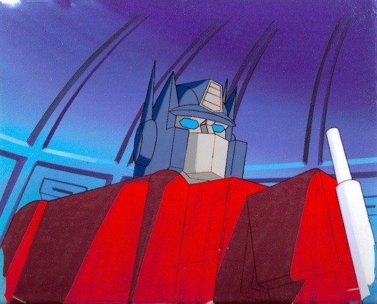 Iacon City Transformers Cel Gallery - Transformers TV Series and Movie Cels