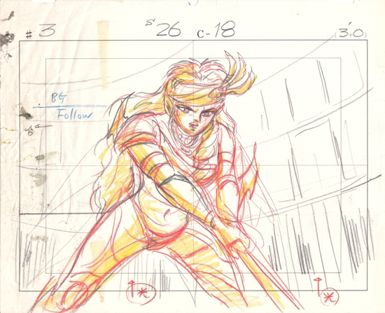 Sensei's Anime Gallery - Condition Green OVA 1.1: Episode 3 Cels and ...