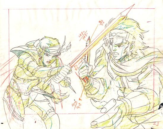 Sensei's Anime Gallery - Condition Green OVA 1.1: Episode 3 Cels and ...