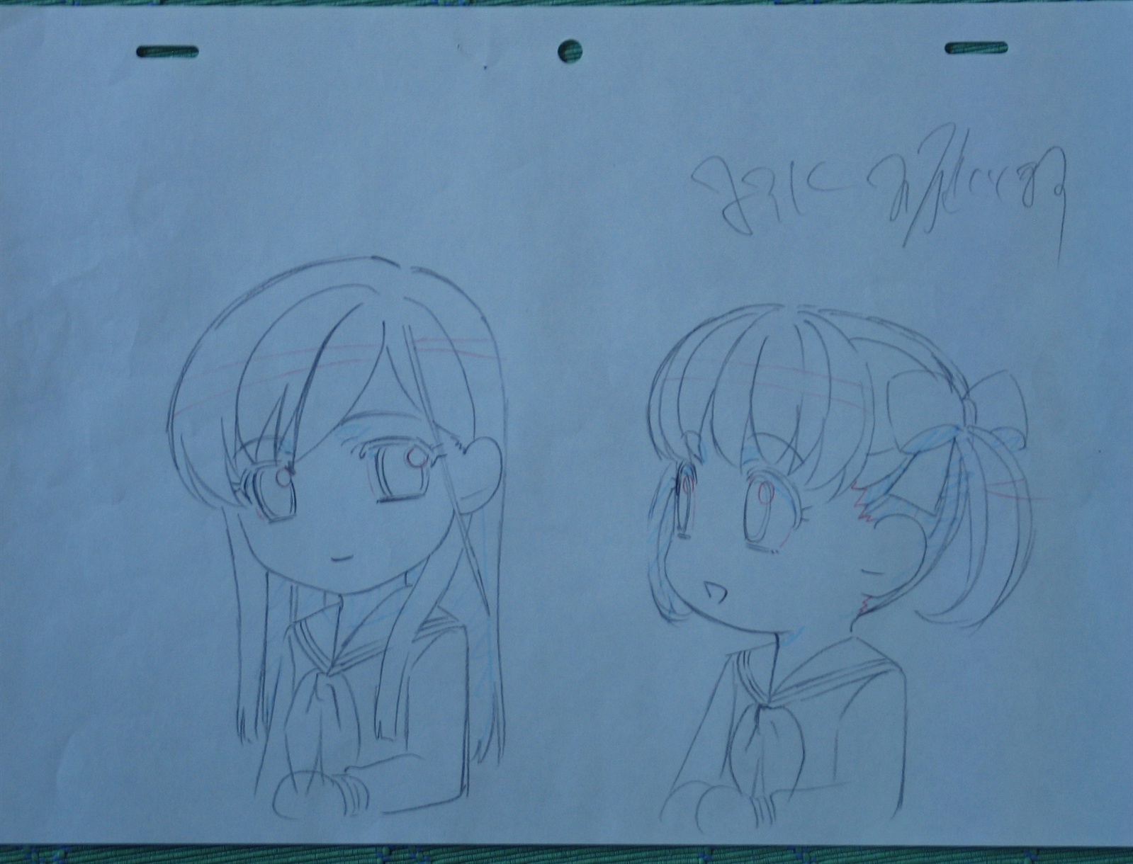 Macron's cels gallery - Maria sama ga miteru 4th season Omake layouts