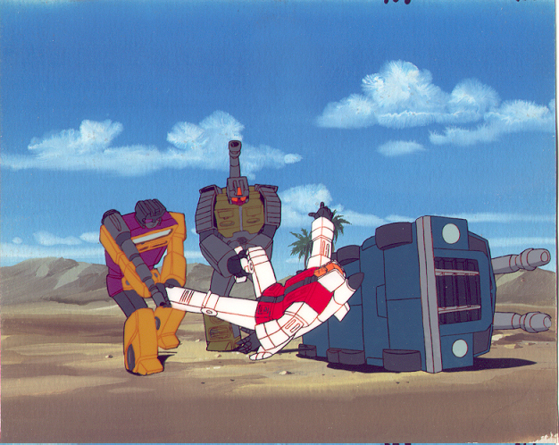 The Cosmic Rust Cel Archive - Transformers Cels