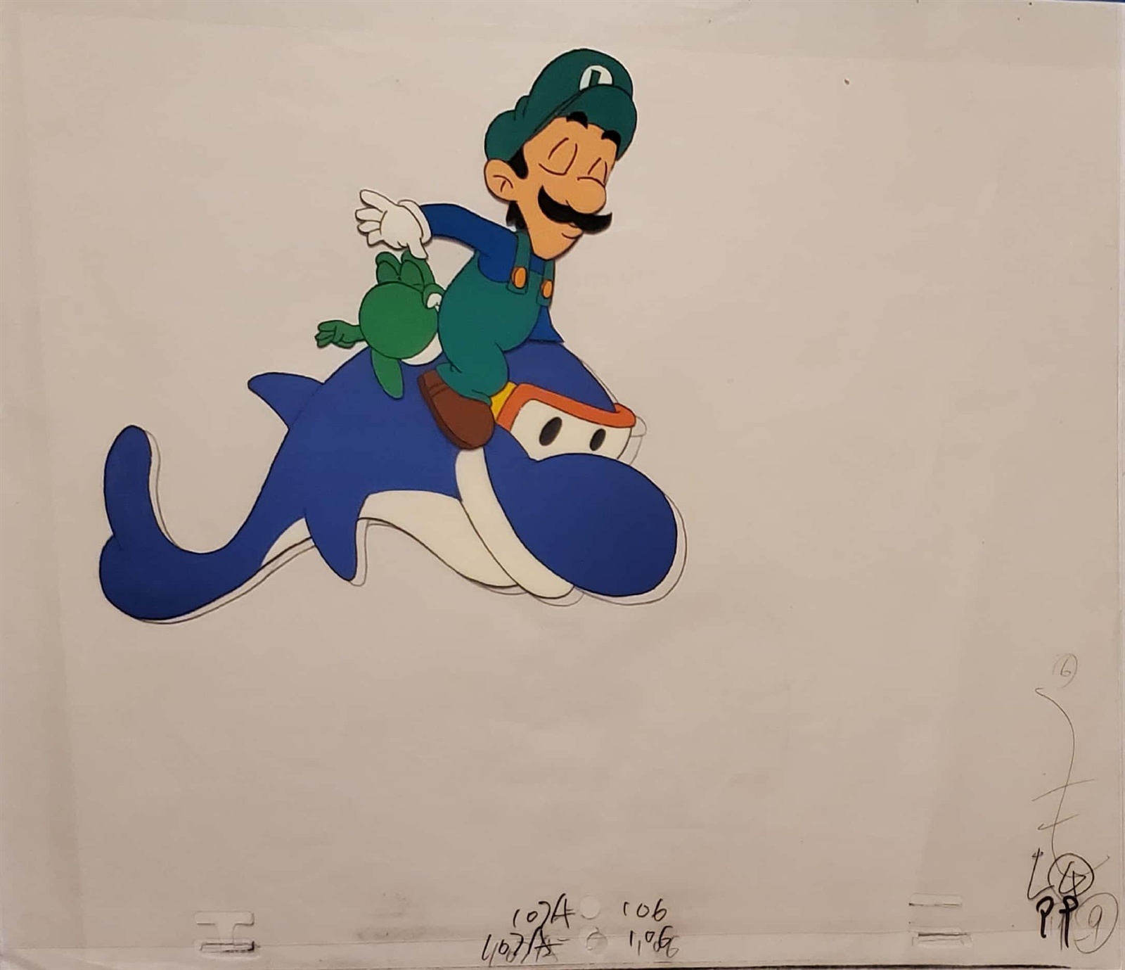 Wetzelmation Animation Cel Collection - Super Mario World