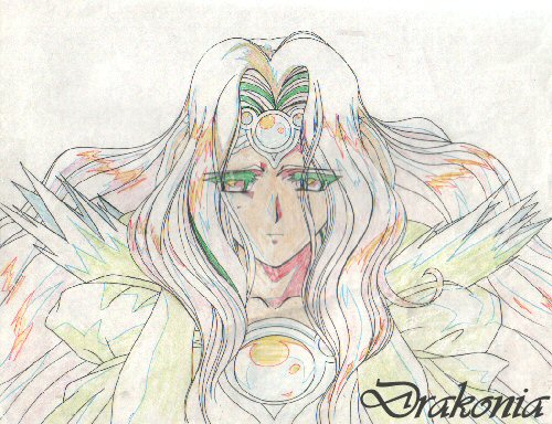 Drakonia's Cel Lair - Magic Knight Rayearth - OVA